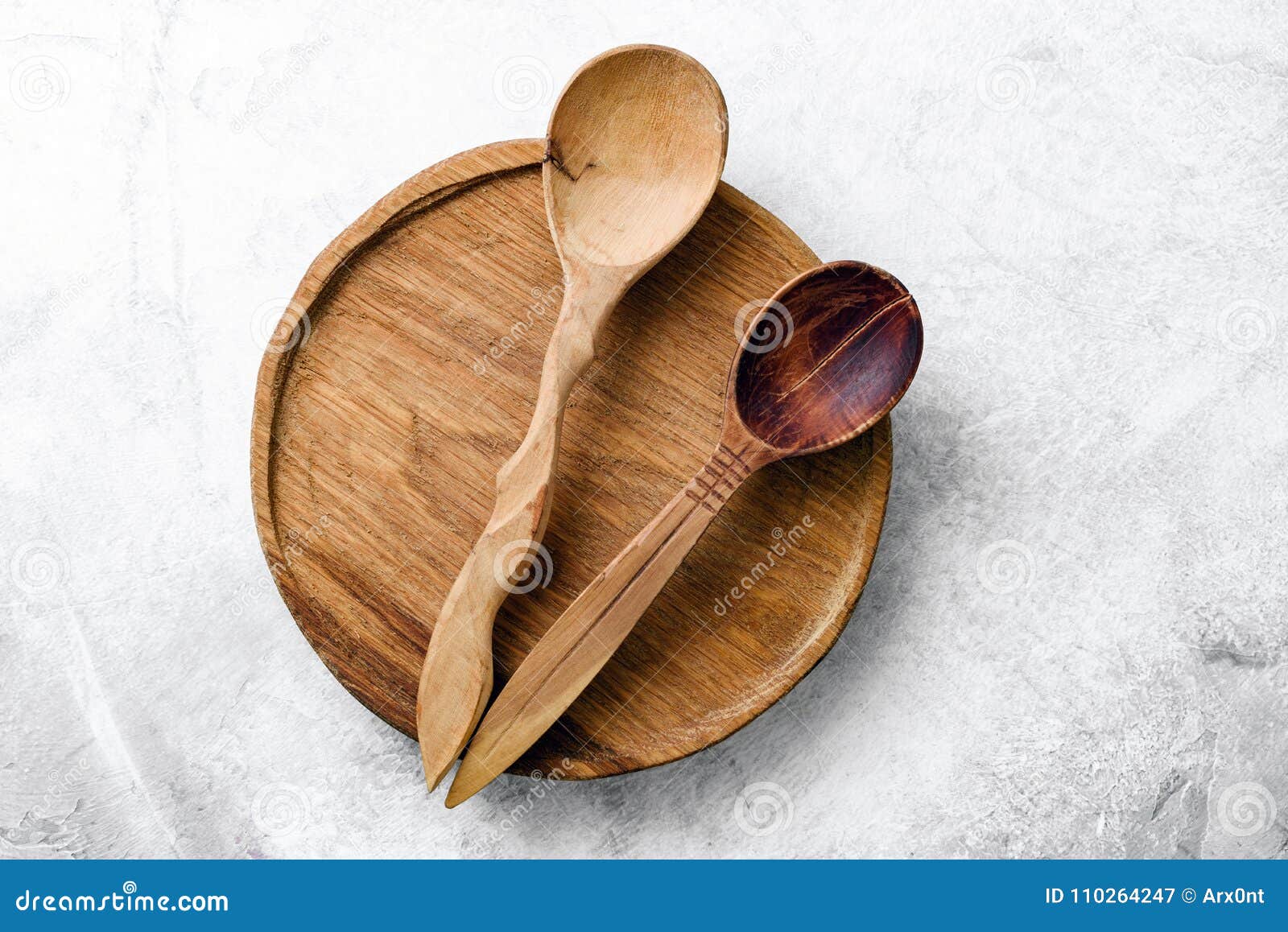 Wooden Kitchen Accessories or Kitchen Props Stock Image - Image of ...