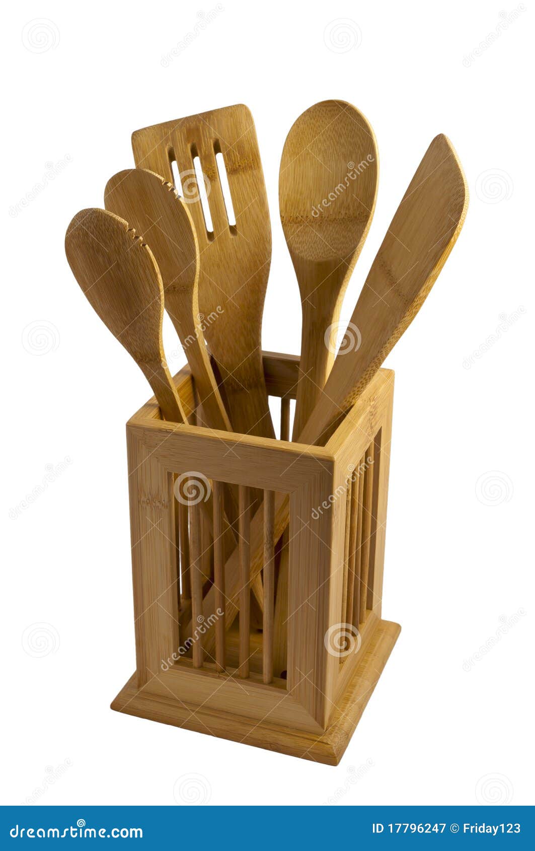 Wooden kitchen utensils stock image. Image of spoon, utensils - 17796247
