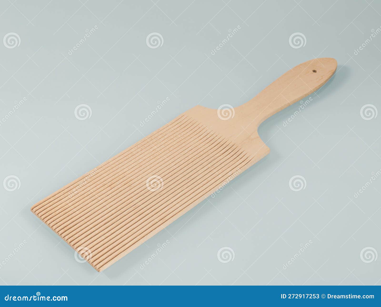 Wooden Kitchen Utensils. Wooden Spatula with Parallel Grooves for ...
