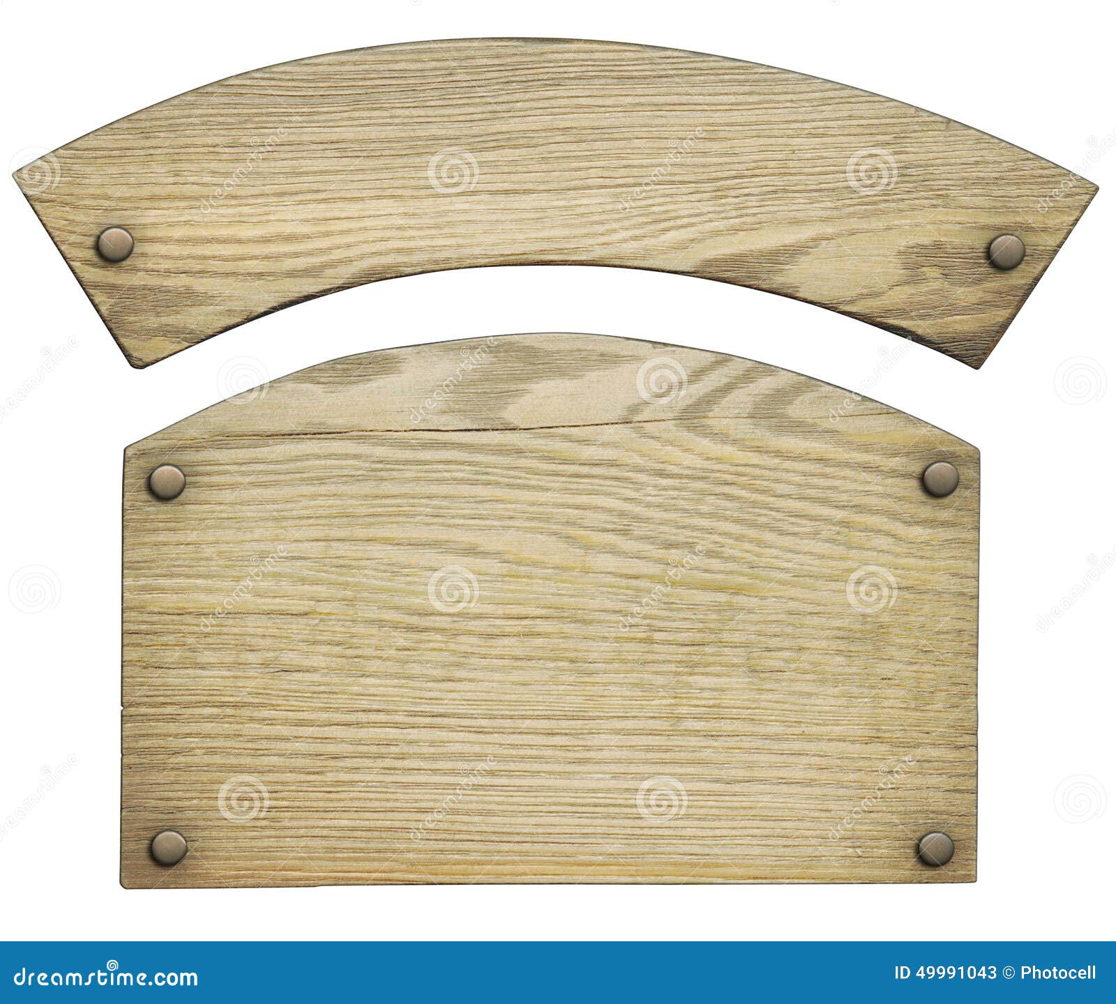 Wooden label stock image. Image of vintage, rivet, grunge - 49991043