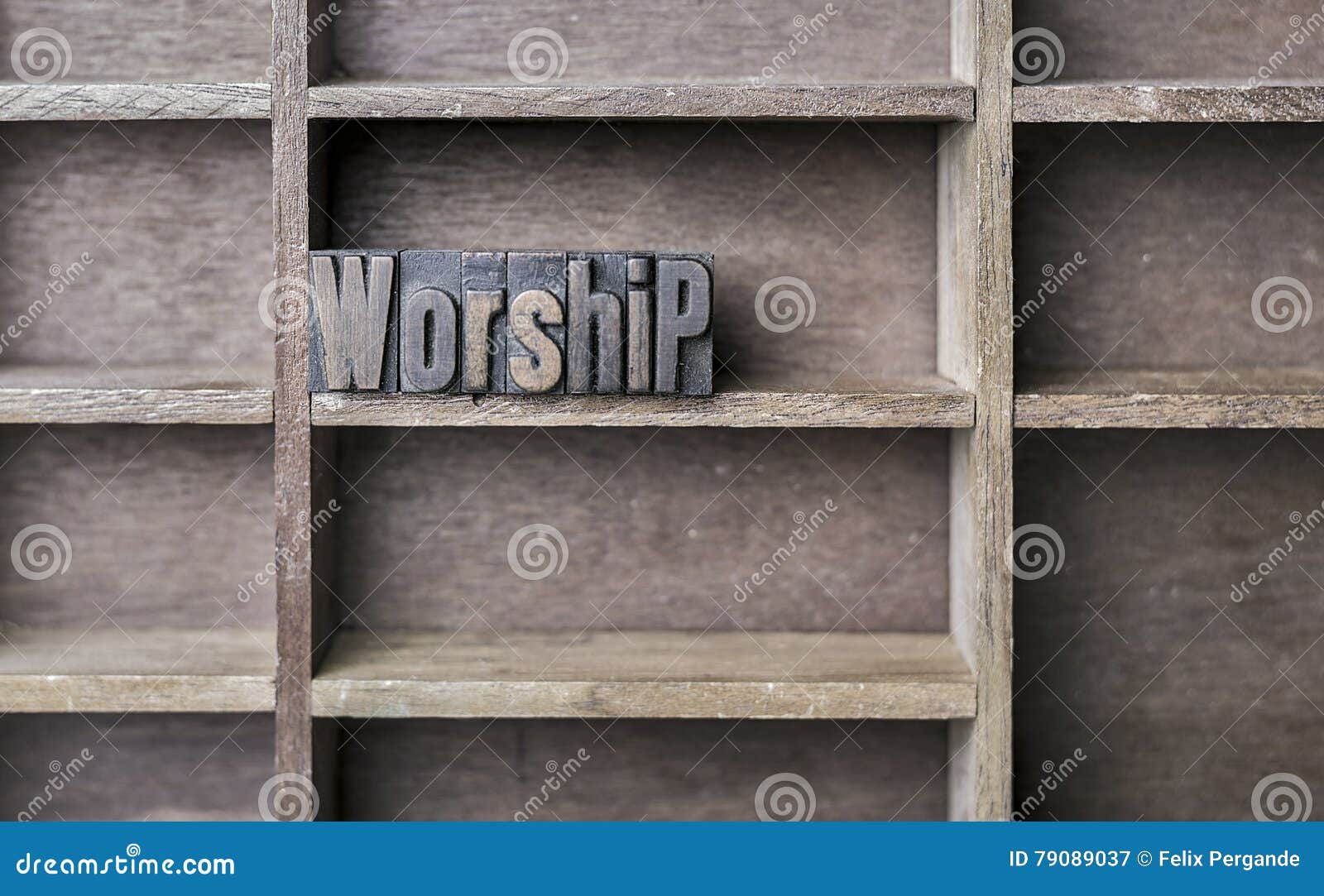 Wooden Letter Worship stock image. Image of church, religion - 79089037