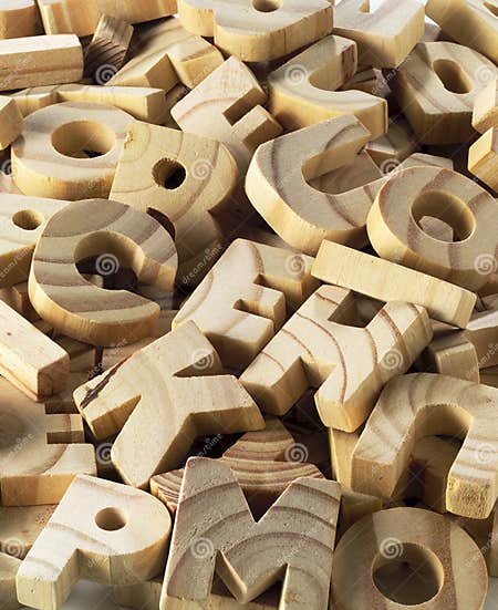 Wooden letters stock photo. Image of literacy, texture - 16293584