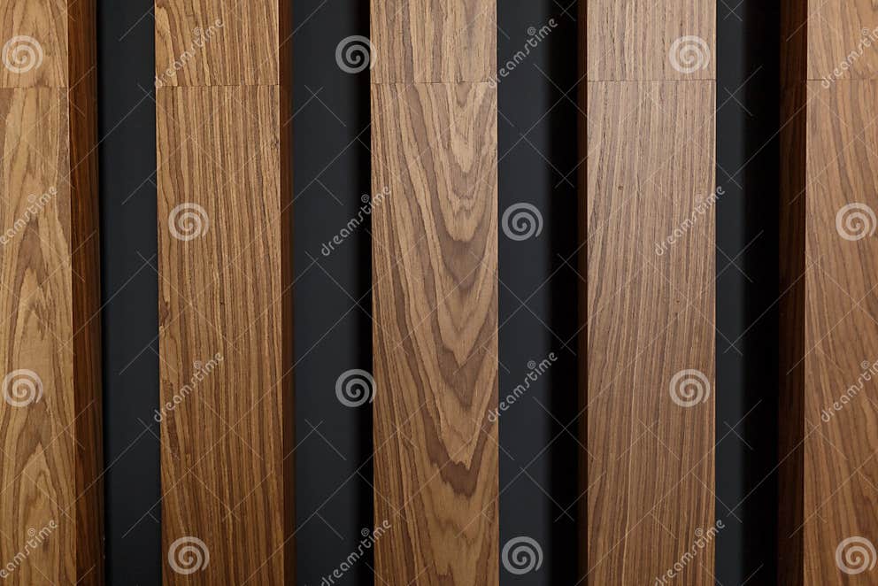 Wooden Lines. Linear Pattern of a Wall. Wooden Linear Pattern Stock ...