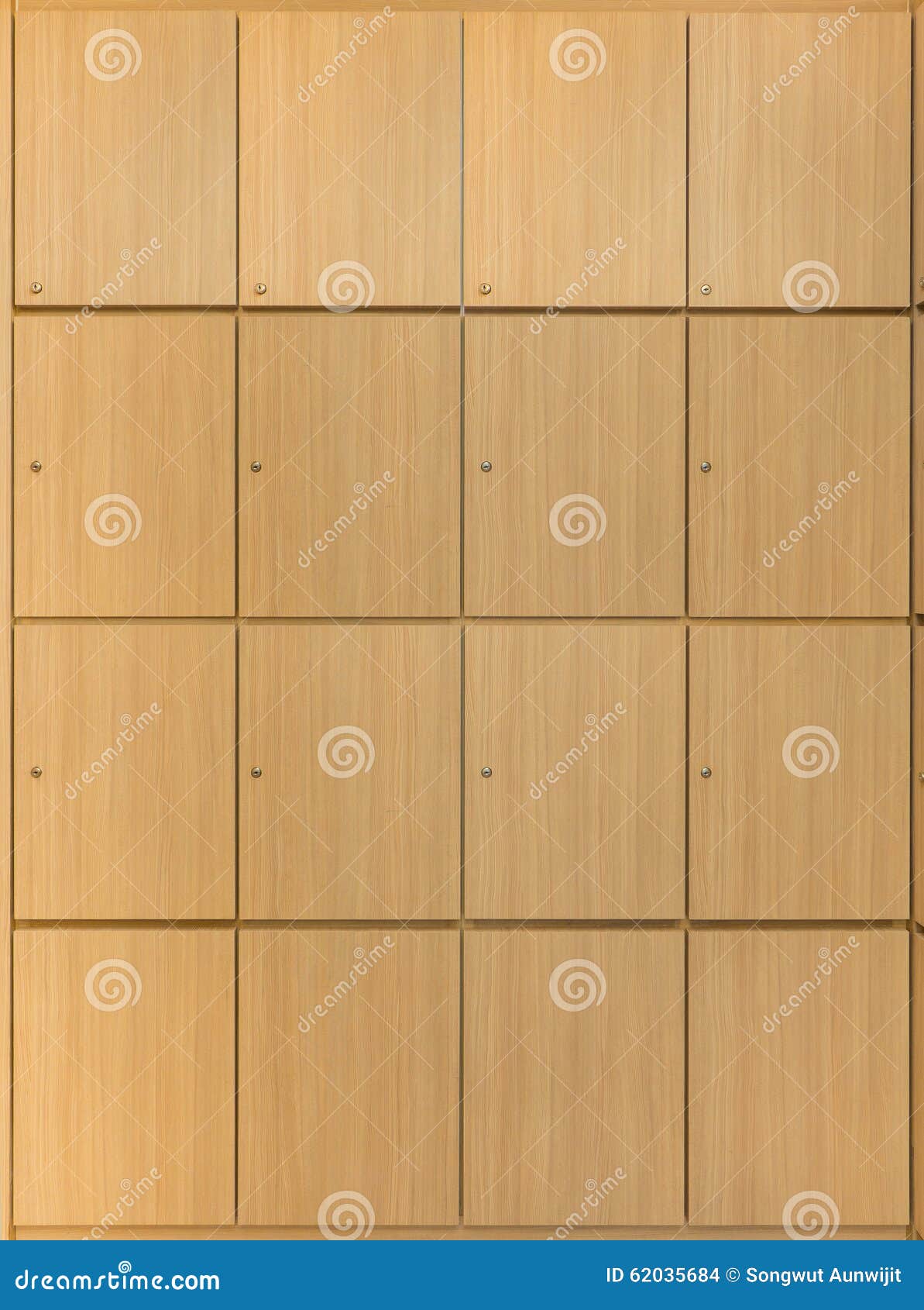 Wooden Lockers Royalty-Free Stock Image | CartoonDealer.com #62035684