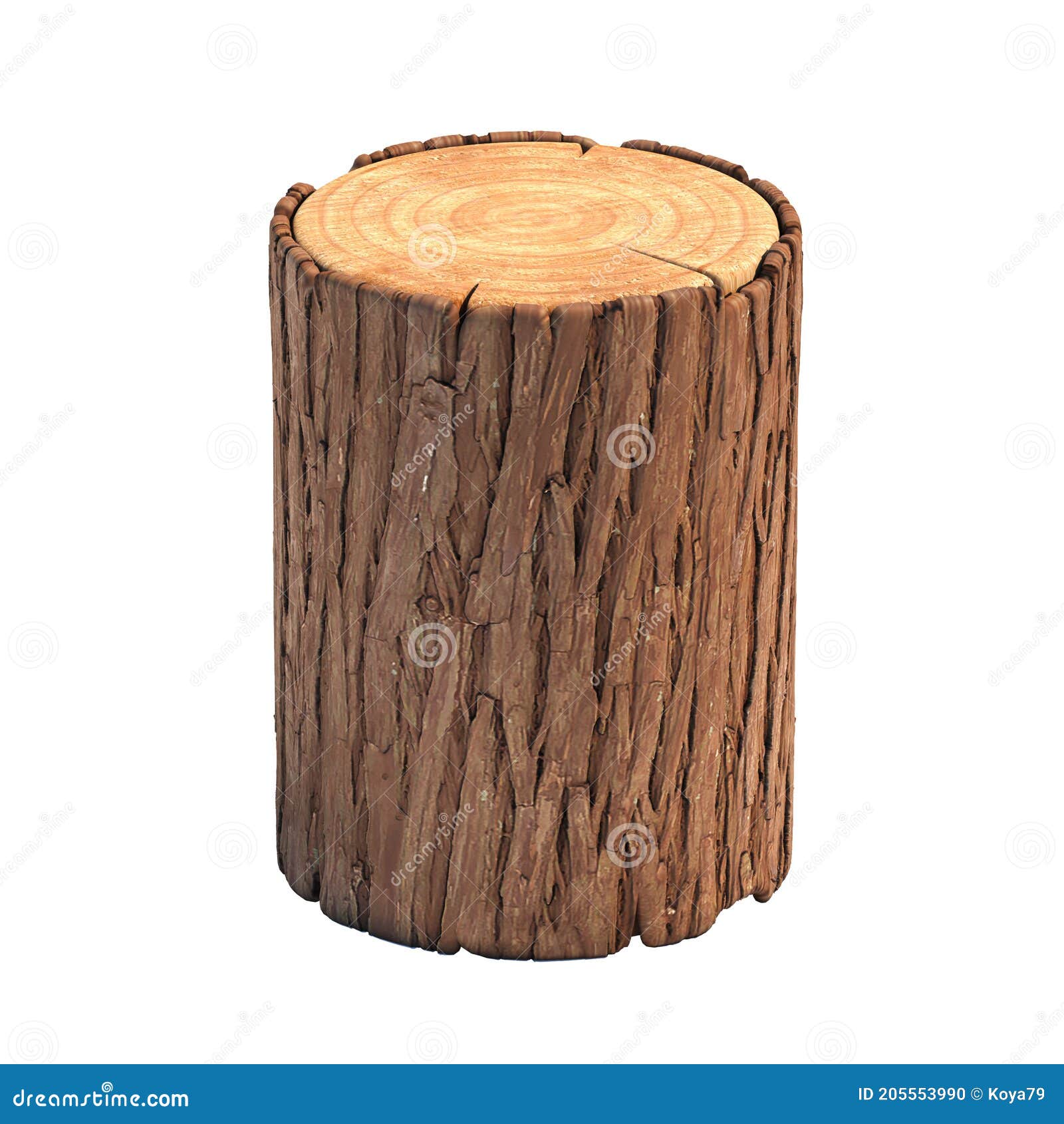 Wooden Log, Firewood Isolated on White Background, 3d Rendering Stock ... Wooden Log, Firewood Isolated on White Background, 3d Rendering Stock ...