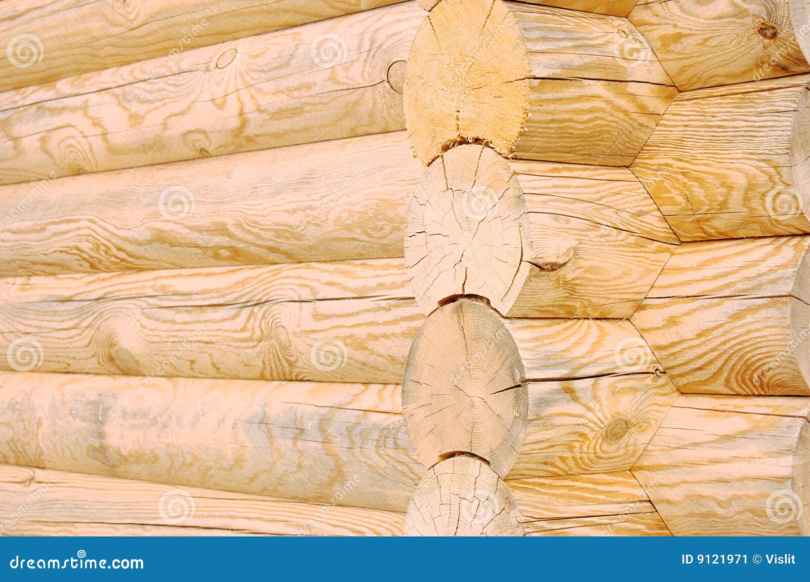 Wooden logs texture stock image. Image of house, structure - 9121971