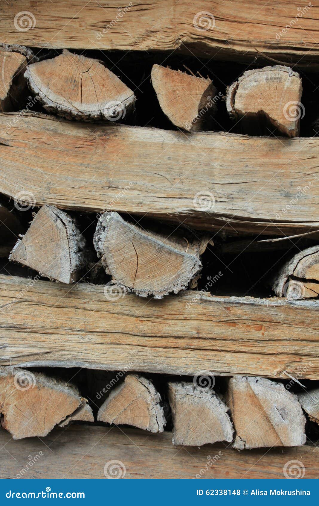 Wooden logs texture stock photo. Image of sections, heap - 62338148