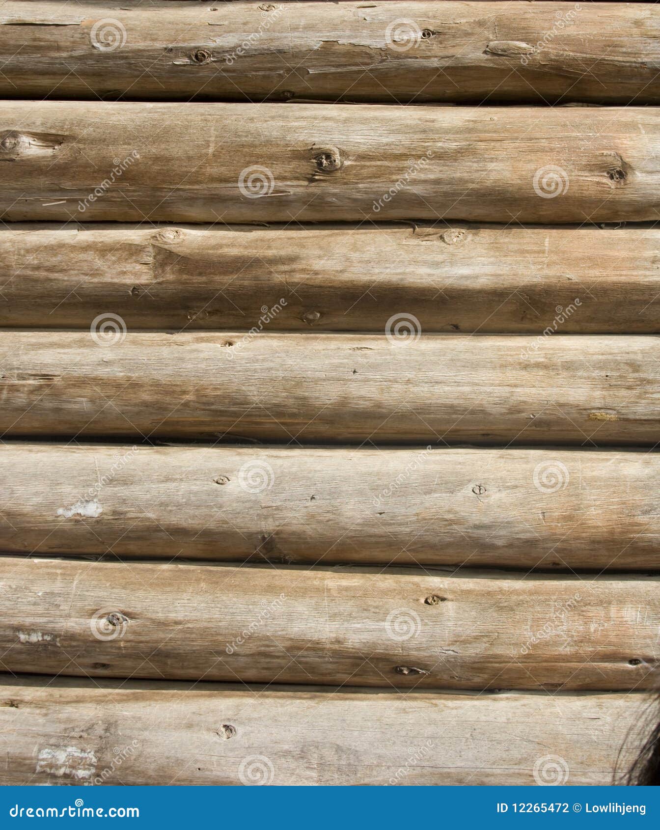 Wooden logs wall stock photo. Image of architecture, floor - 12265472