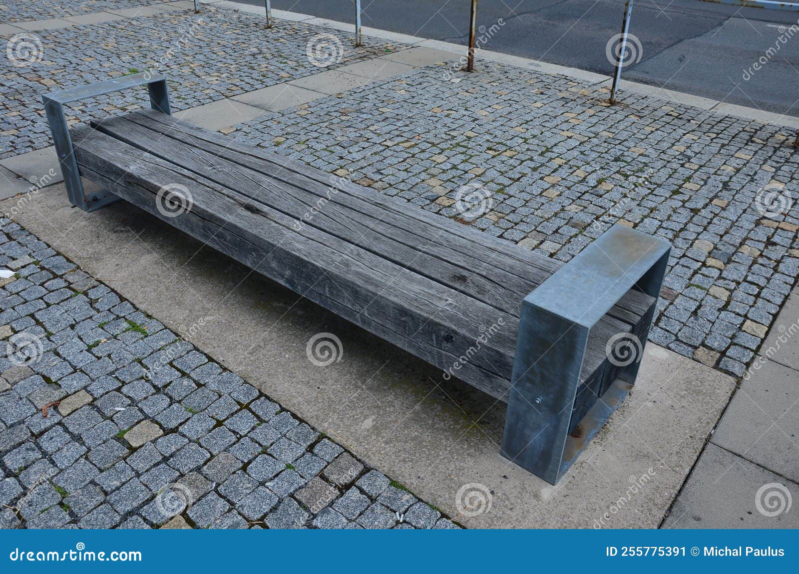 Wooden Long Bench, Where the Seating Area is Formed by Rows Off the ... Wooden Long Bench, Where the Seating Area is Formed by Rows Off the ...