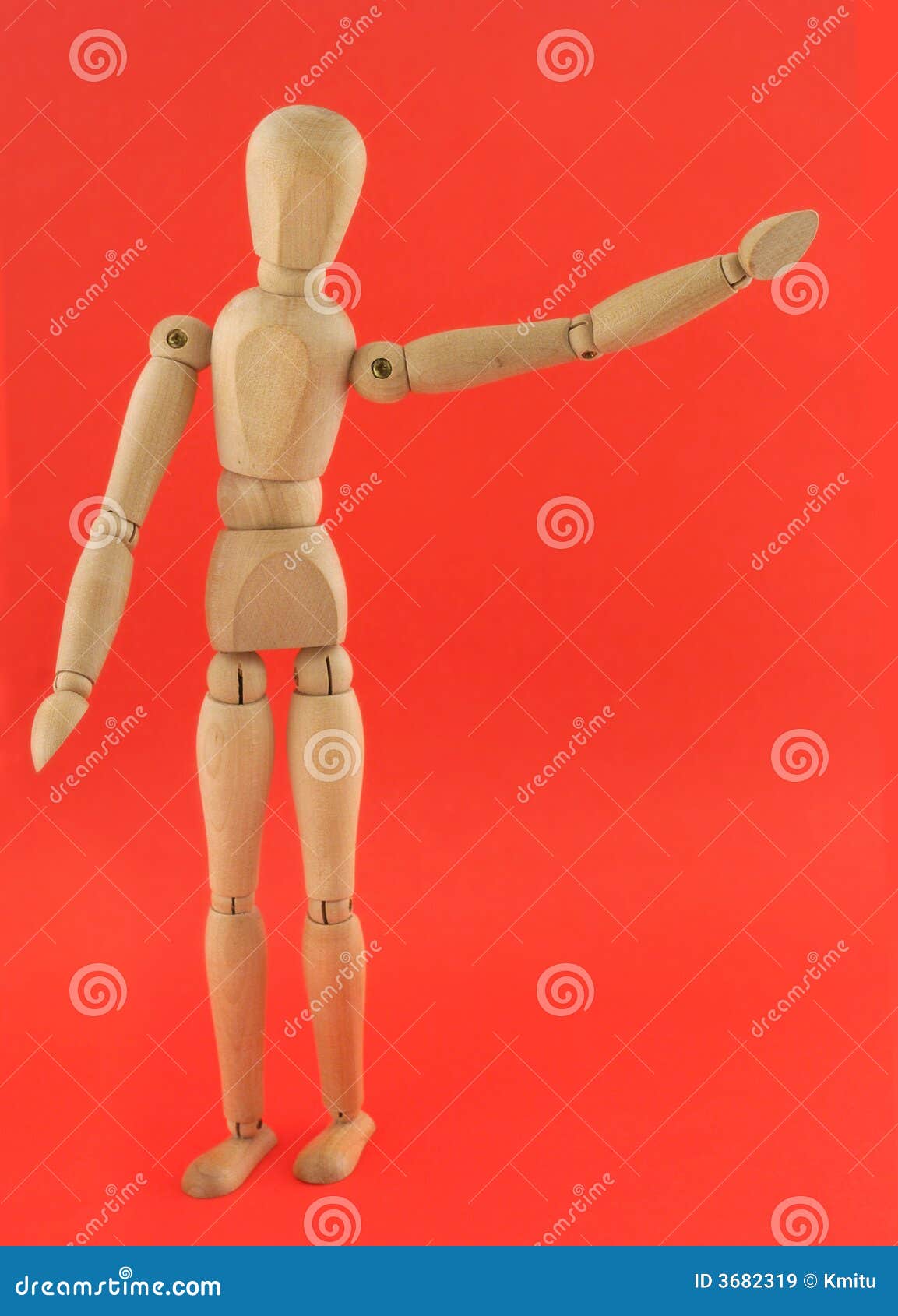 Wooden Mannequin in Hello Pose Stock Image - Image of mechanical, pose ...