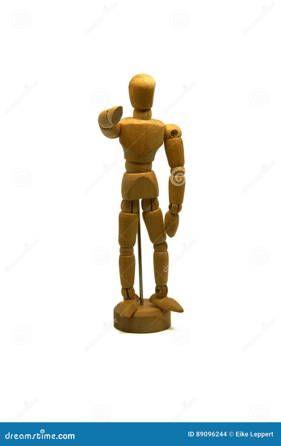 Wooden Mannequin, Puppet, Points His Finger at You Stock Photo - Image ...