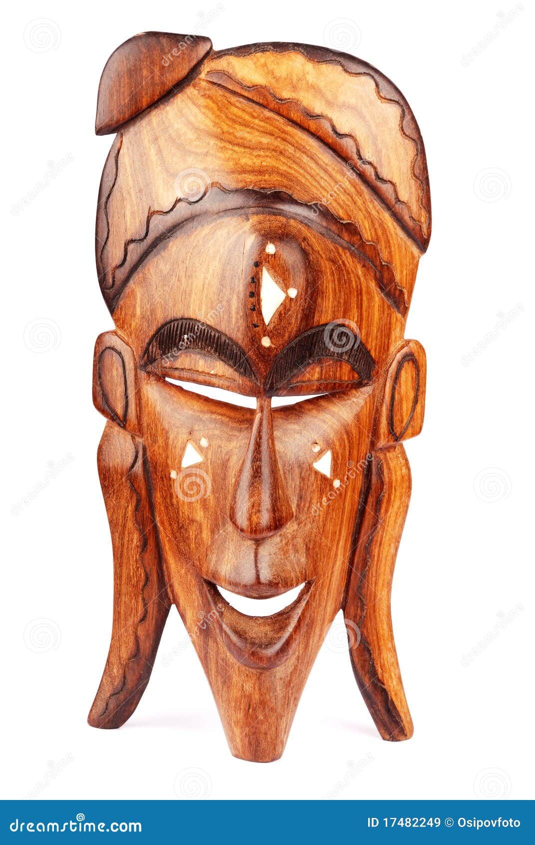 Wooden Mask Royalty-Free Stock Photography | CartoonDealer.com #44541551