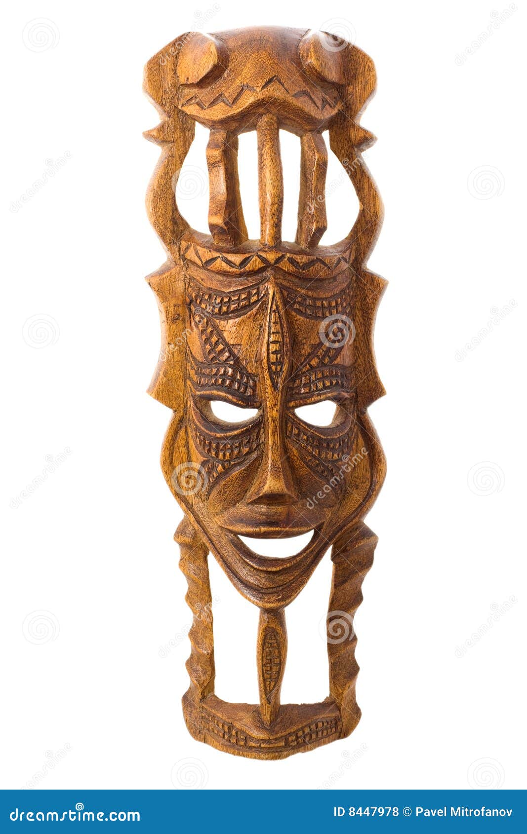 Wooden Mask Royalty-Free Stock Photography | CartoonDealer.com #44541551