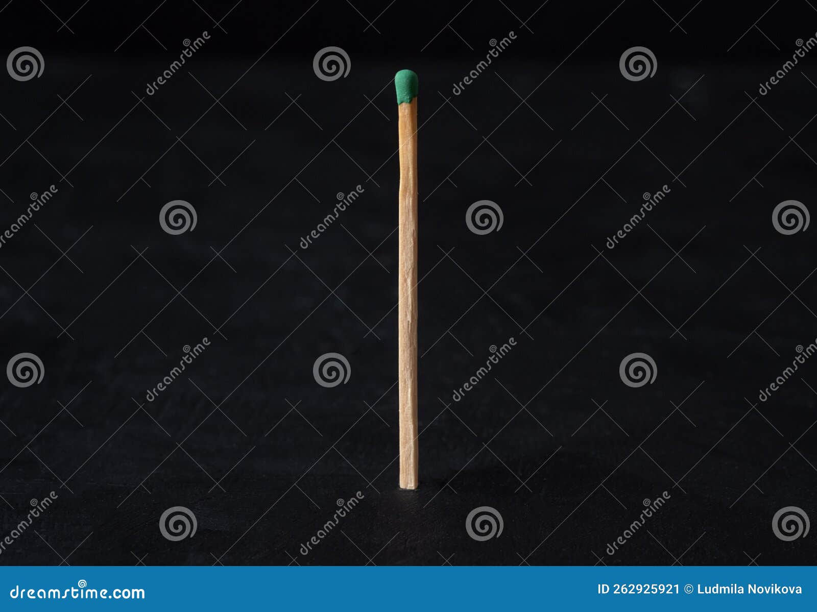 Wooden match stock image. Image of metaphor, match, burnout - 262925921