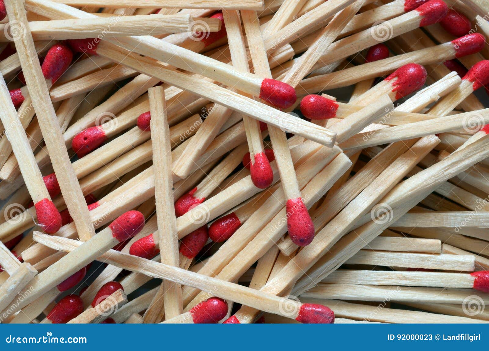 Wooden Matchsticks stock image. Image of heap, match - 92000023