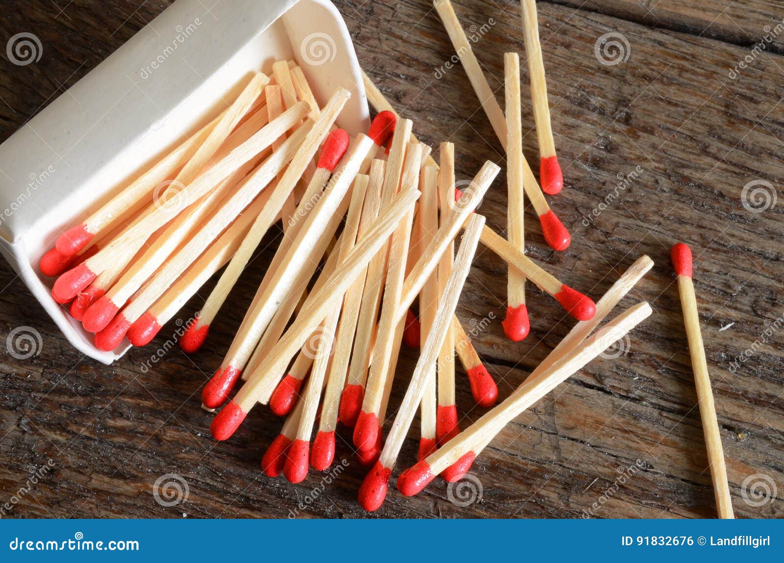 Wooden Matchsticks Stock Image | CartoonDealer.com #3752437