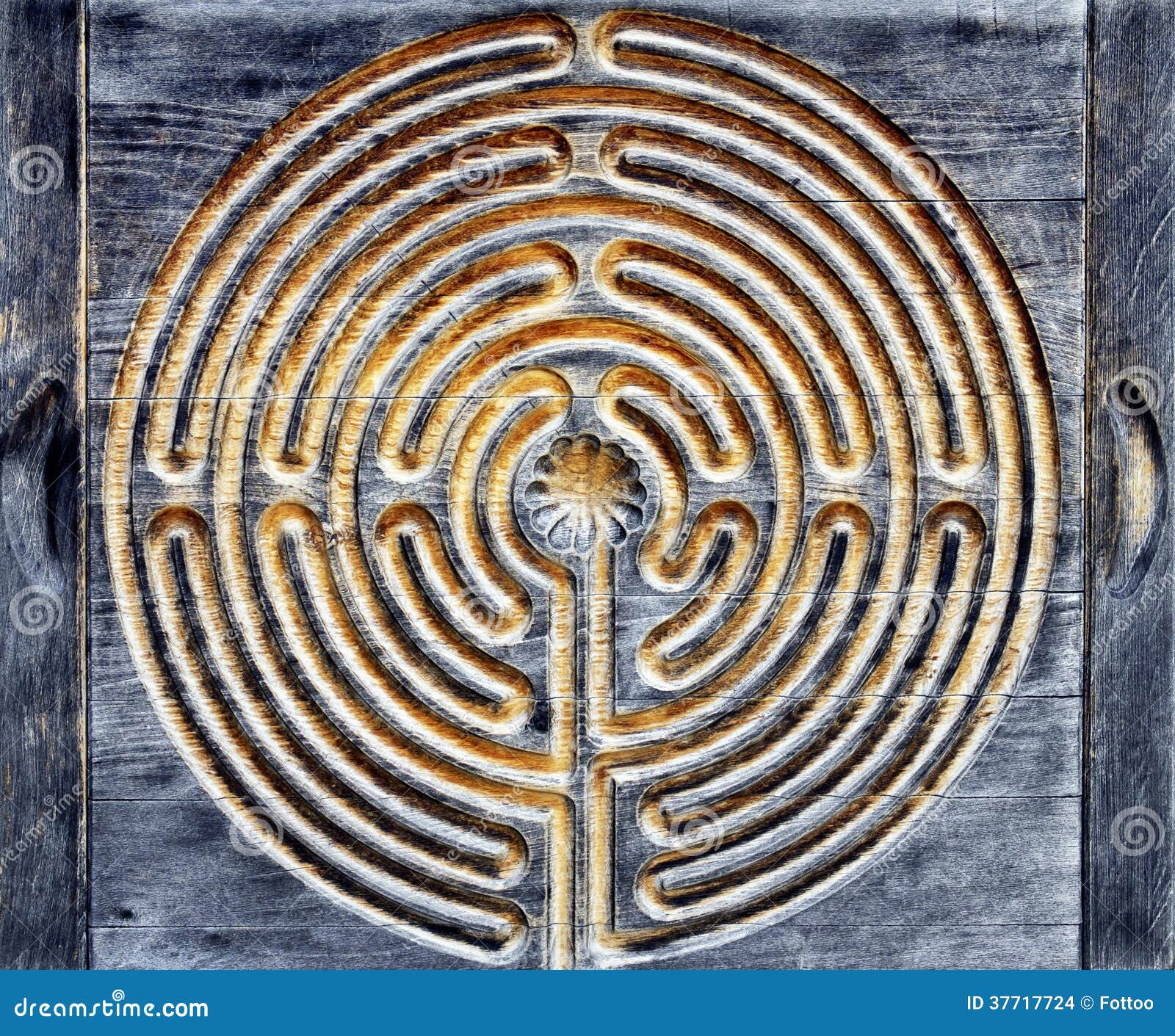 Wooden maze stock photo. Image of labyrinth, frame, texture - 37717724