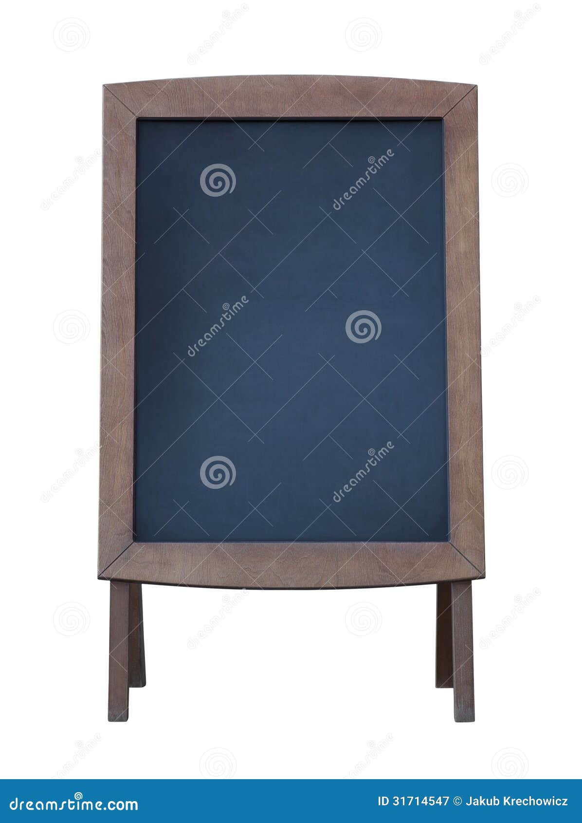 Wooden Menu Display Sign, A Frame Restaurant Message Board On Wooden ...