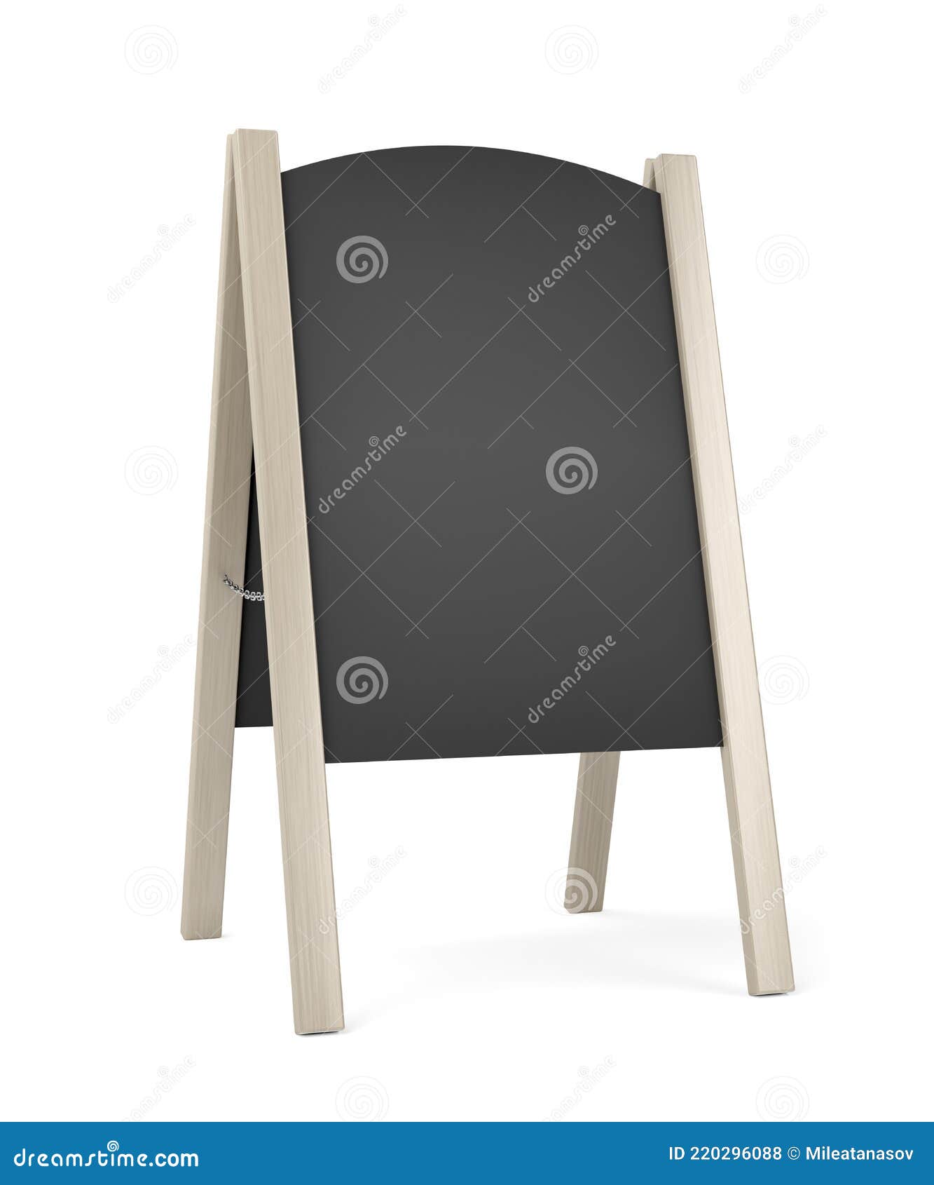 Wooden menu display board stock photo. Illustration of advertising ...