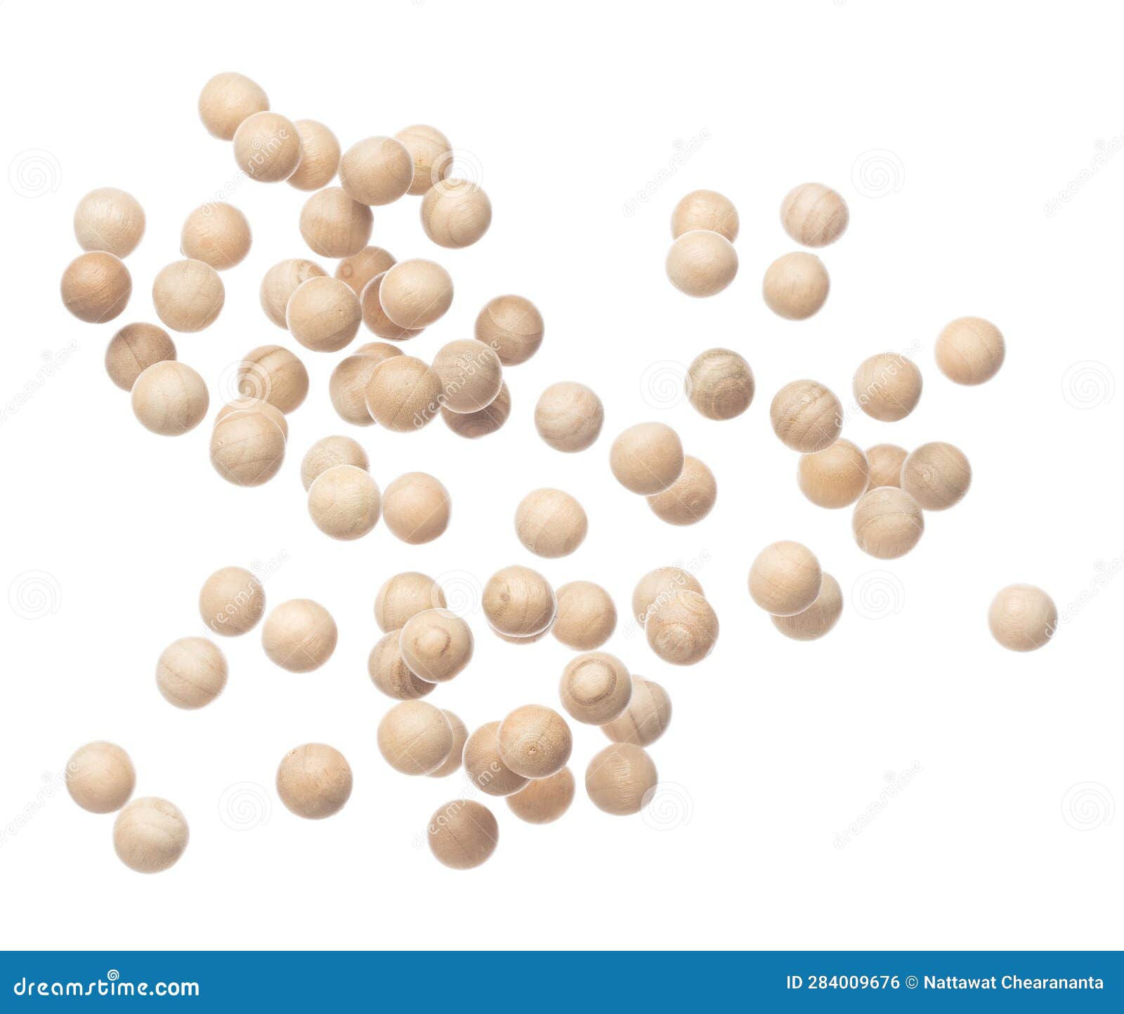 Wooden Mini Ball Fly Explosion, Sphere Mini Balls Float Explode ...