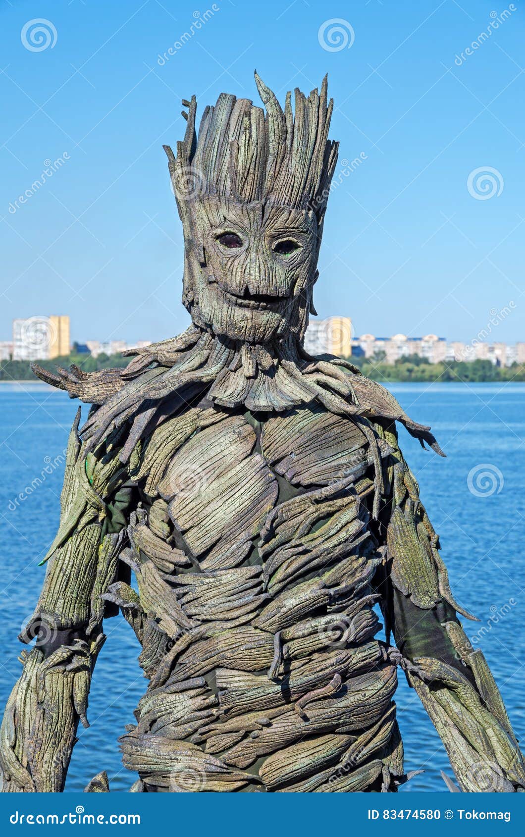 Wooden monster stock photo. Image of bark, demon, imagination - 83474580