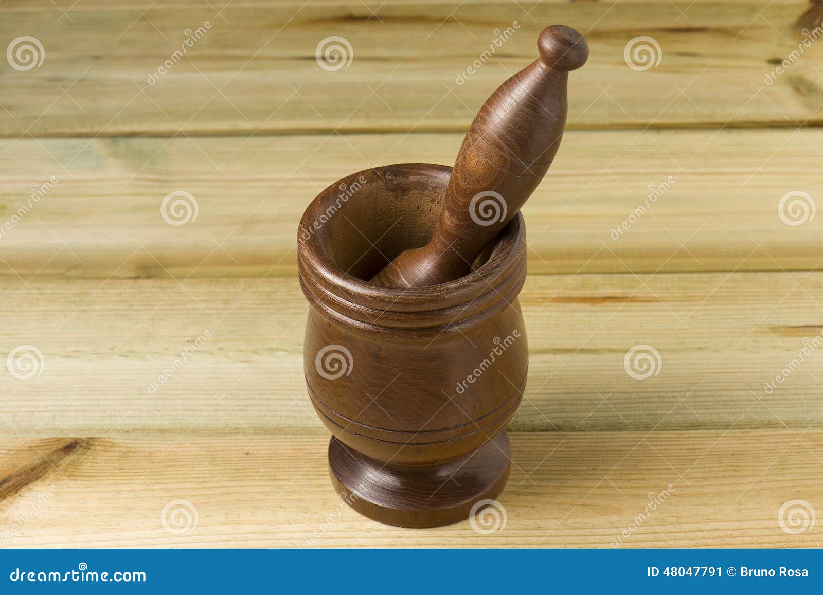 Wooden Mortar and Pestle Set Stock Image - Image of mortar, chemistry ...