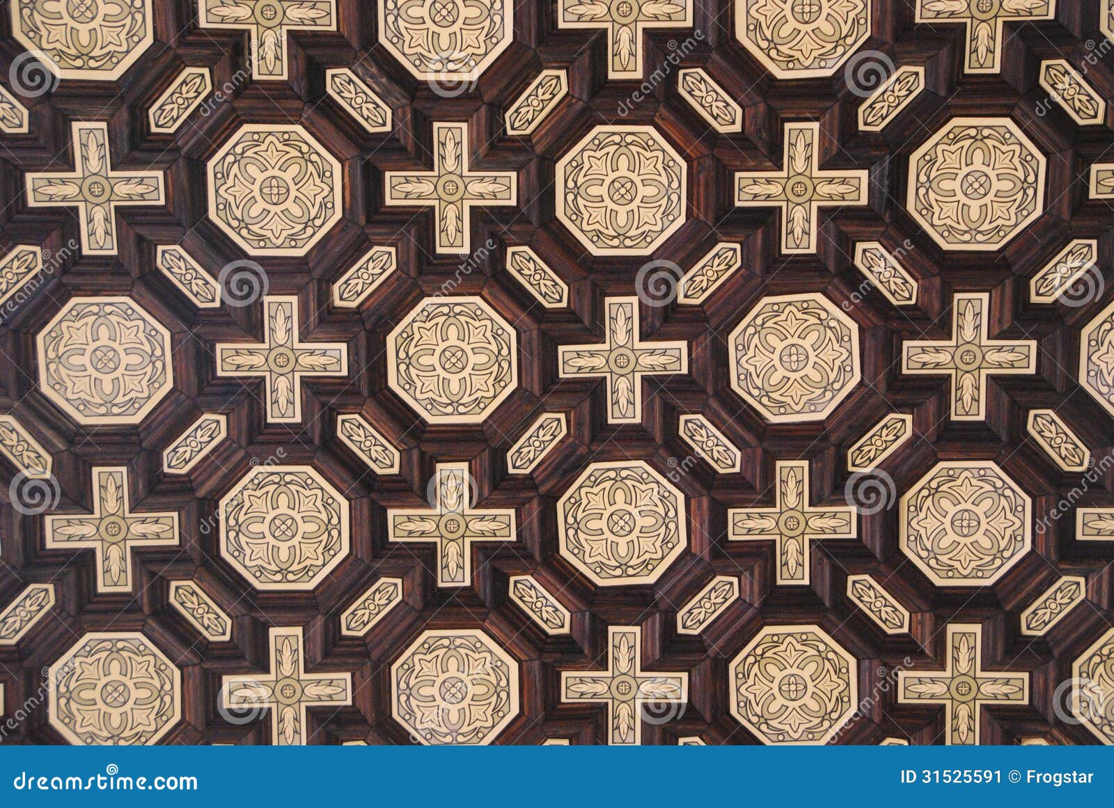 Wooden mosaic stock image. Image of artistic, cross, periodicity - 31525591