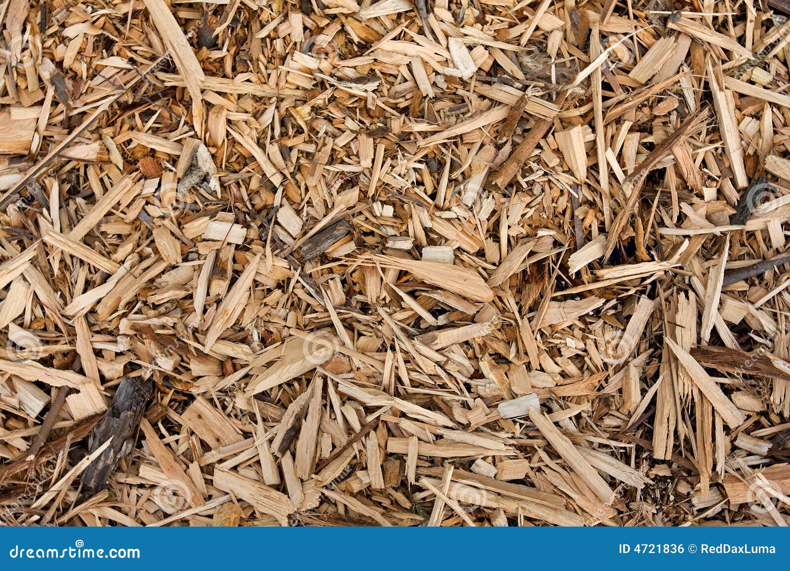 Wooden mulch stock photo. Image of mulch, recycling, shredded - 4721836
