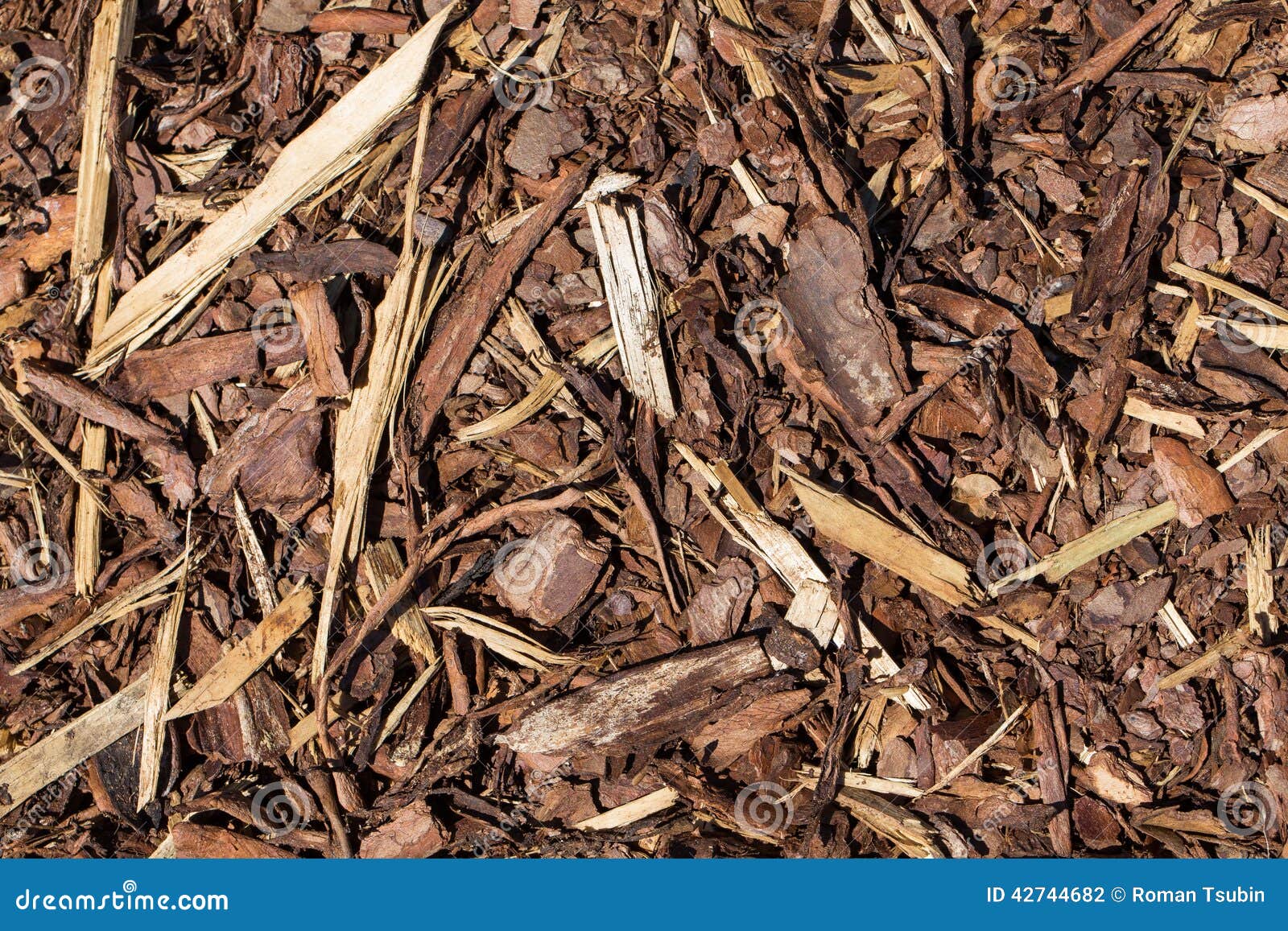 Wooden Mulch Background Royalty-Free Stock Photography | CartoonDealer ...