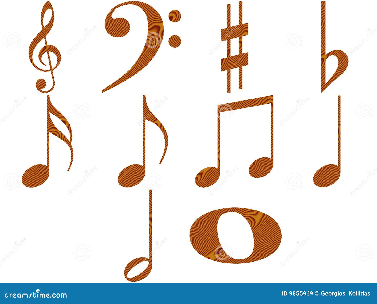 Wooden Music Studio Setup With Keyboard And Speakers On Desk Stock ...