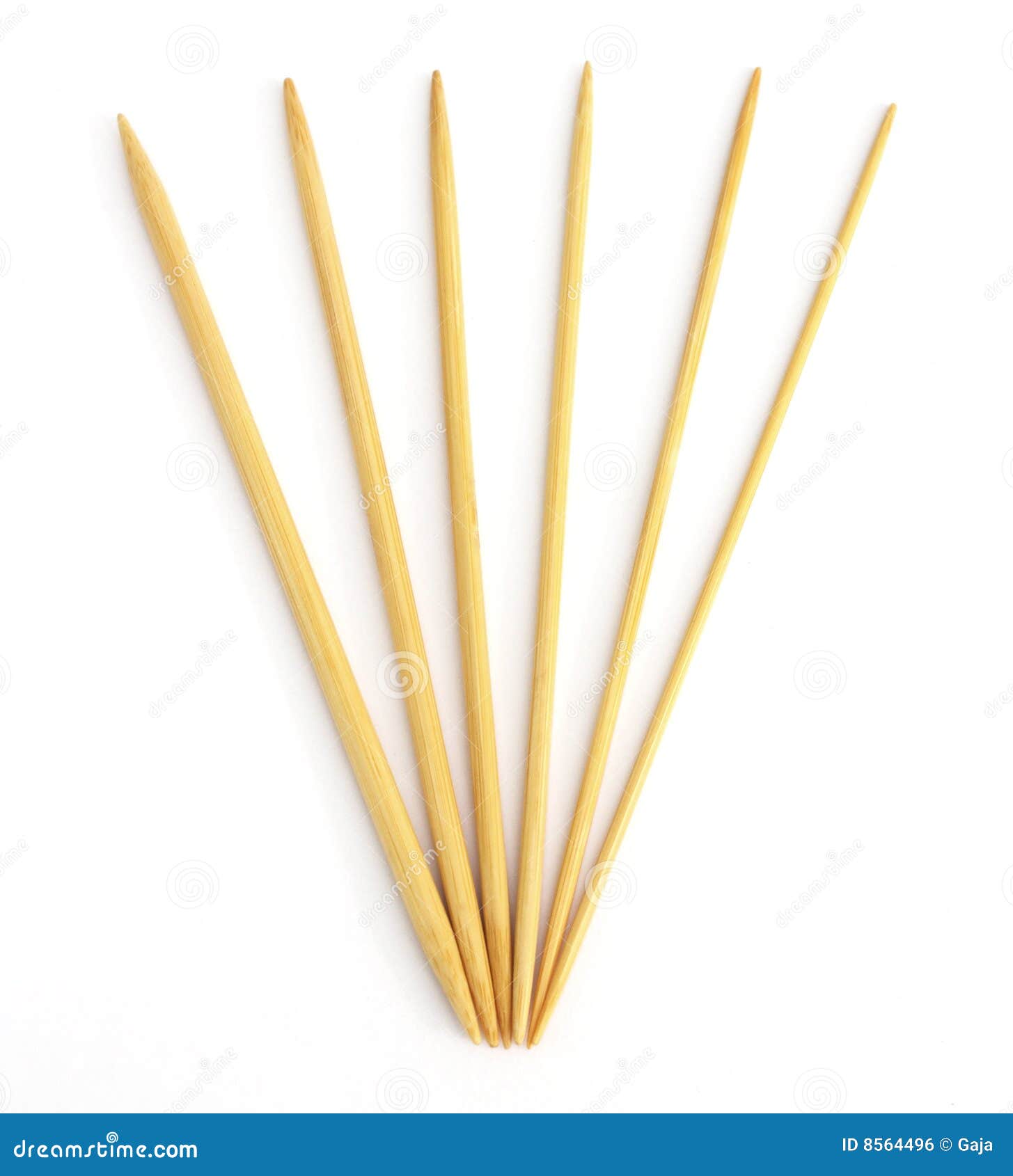 Wooden Needles in Assorted Sizes Stock Photo - Image of assorted ...