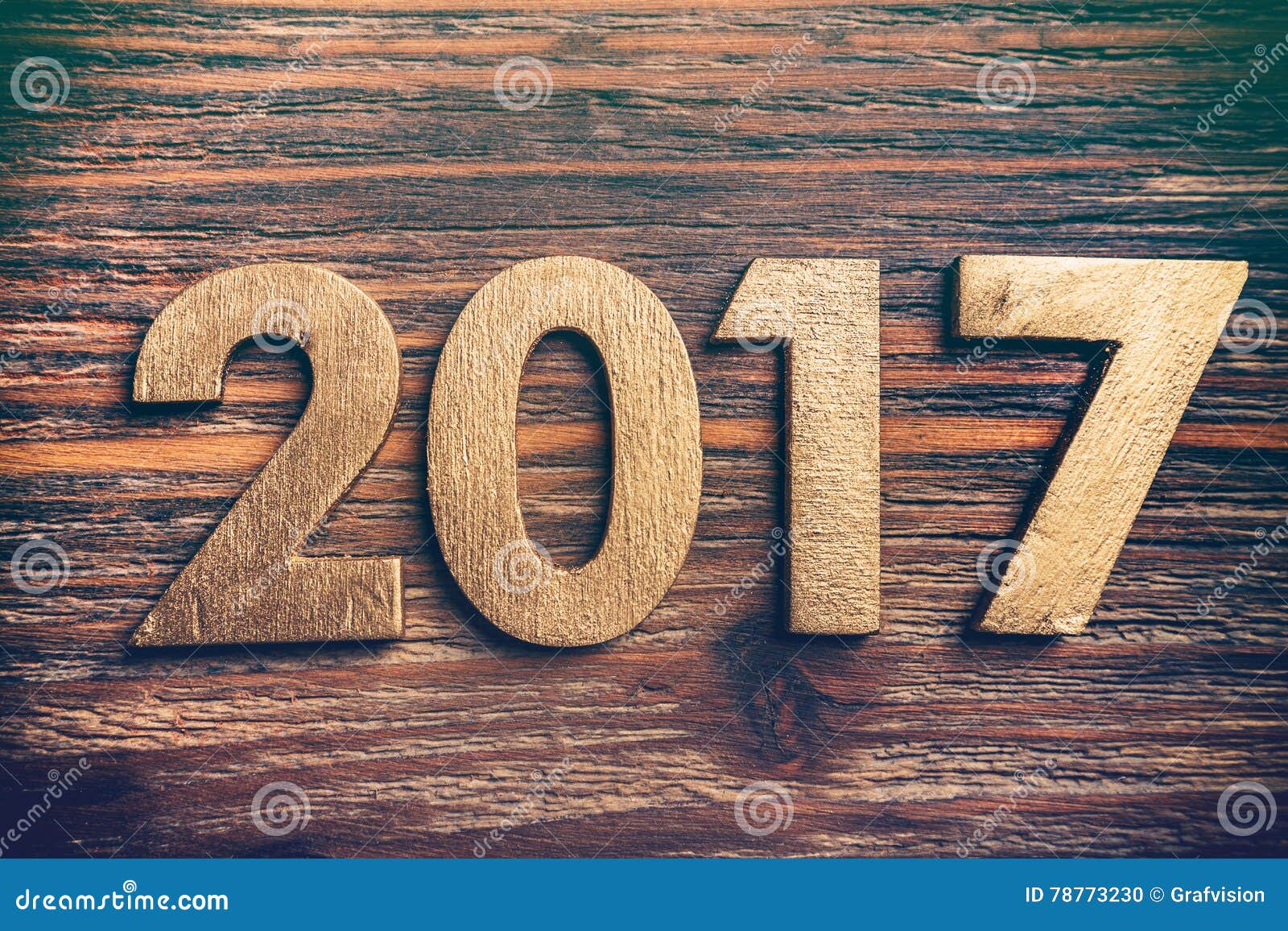 Wooden number 2017 stock photo. Image of happy, rural - 78773230