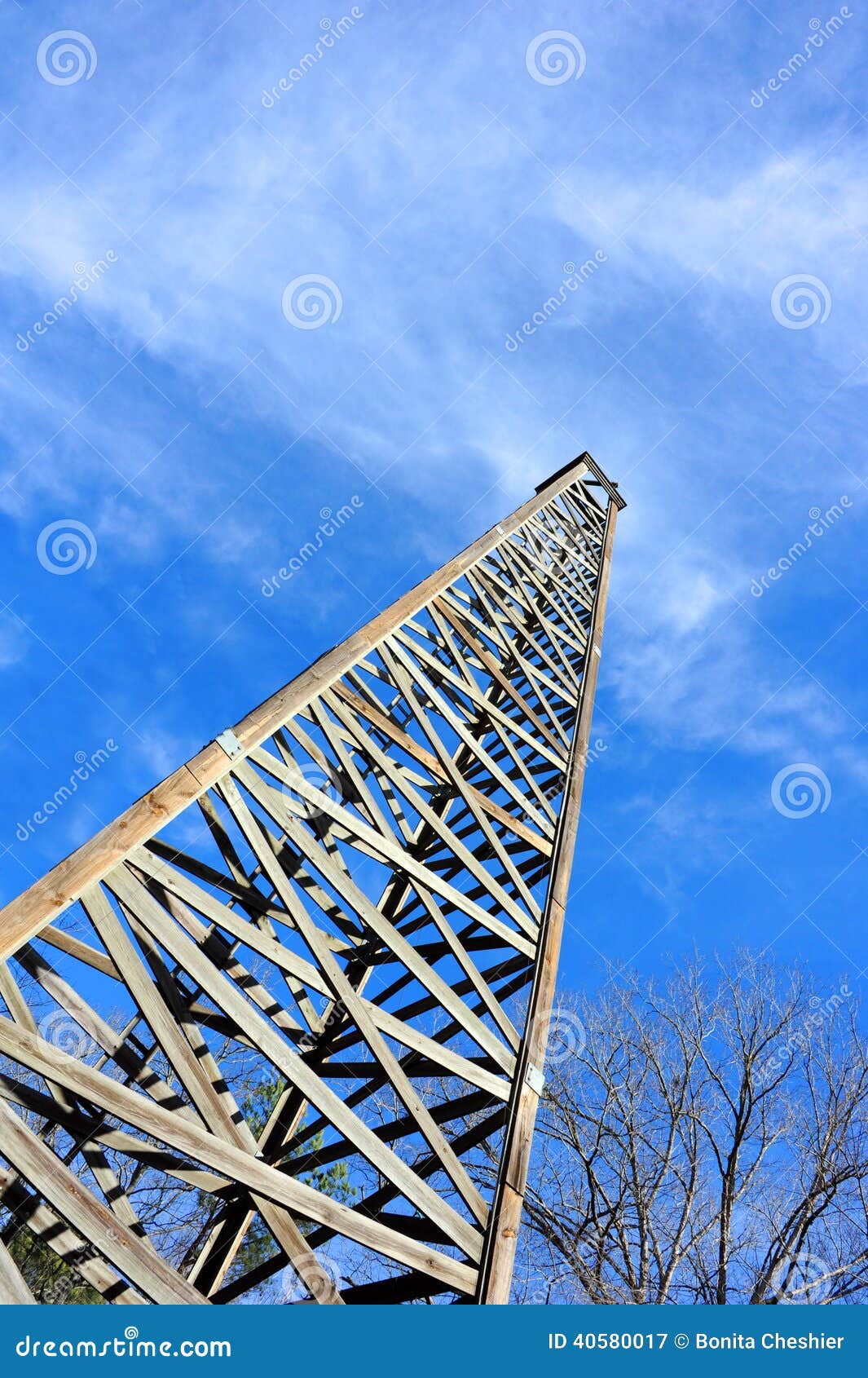 Wooden Oil Derrick stock image. Image of high, field - 40580017