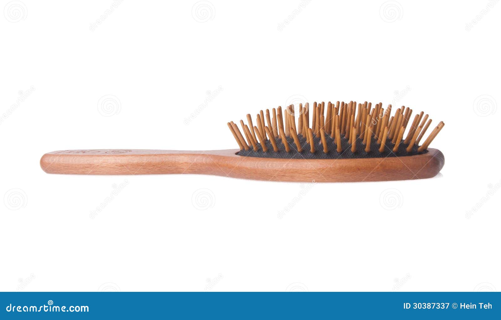 Wooden Old Comb on Blackground Stock Image - Image of baldness, hygiene ...