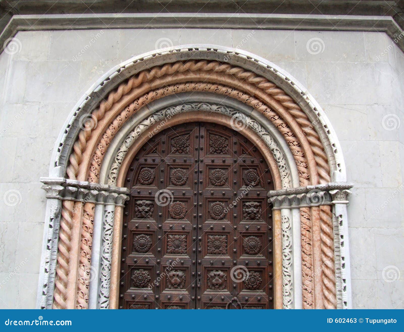 Wooden ornate baroque gate stock image. Image of beautiful - 602463