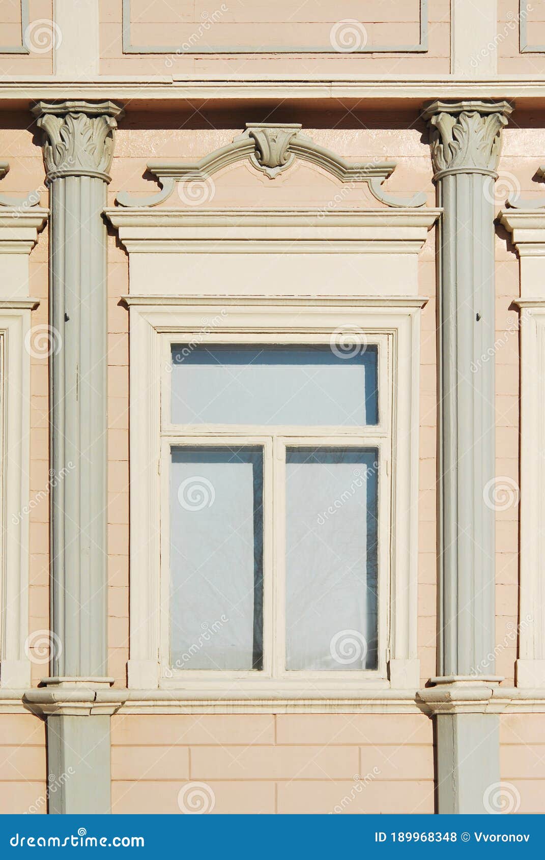 Wooden Palace Window stock photo. Image of classic, frame - 189968348