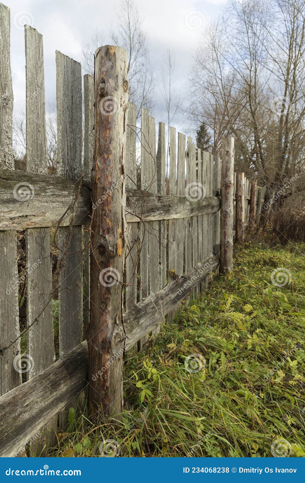 Wooden Palisade Fencing Royalty-Free Stock Image | CartoonDealer.com ...