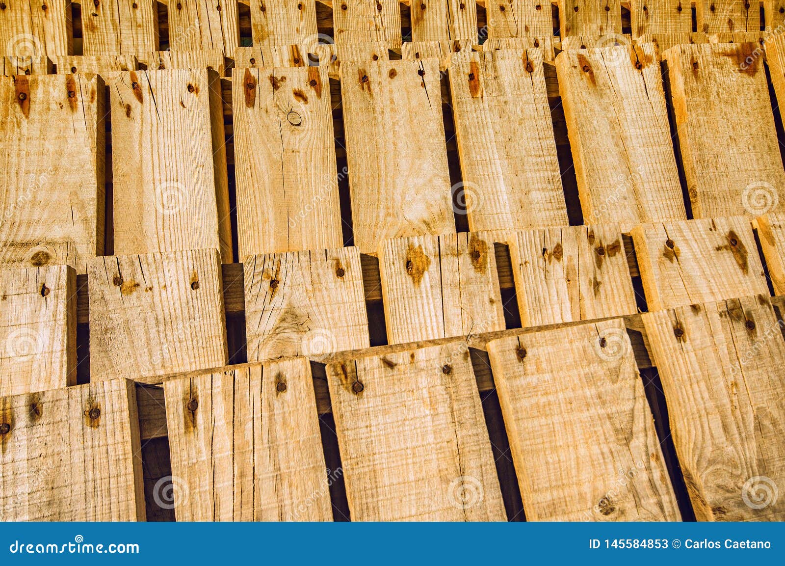 Wooden Pallet Background stock image. Image of industry - 145584853