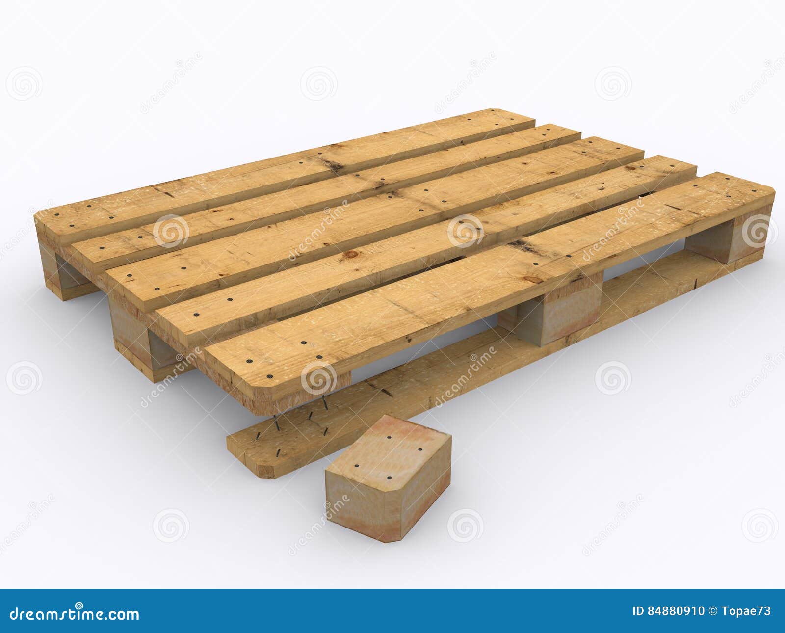 Wooden pallet damaged stock illustration. Illustration of damaged ...