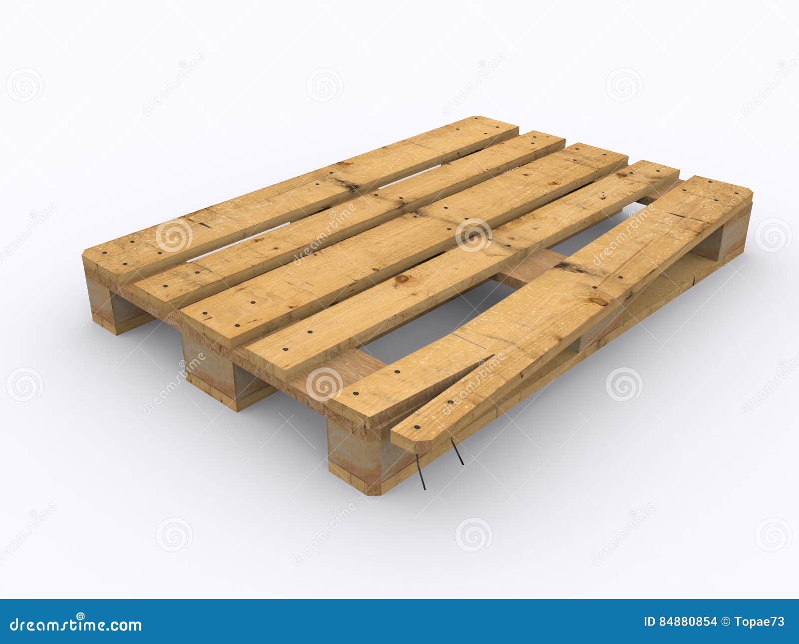 Wooden pallet damaged stock illustration. Illustration of container ...