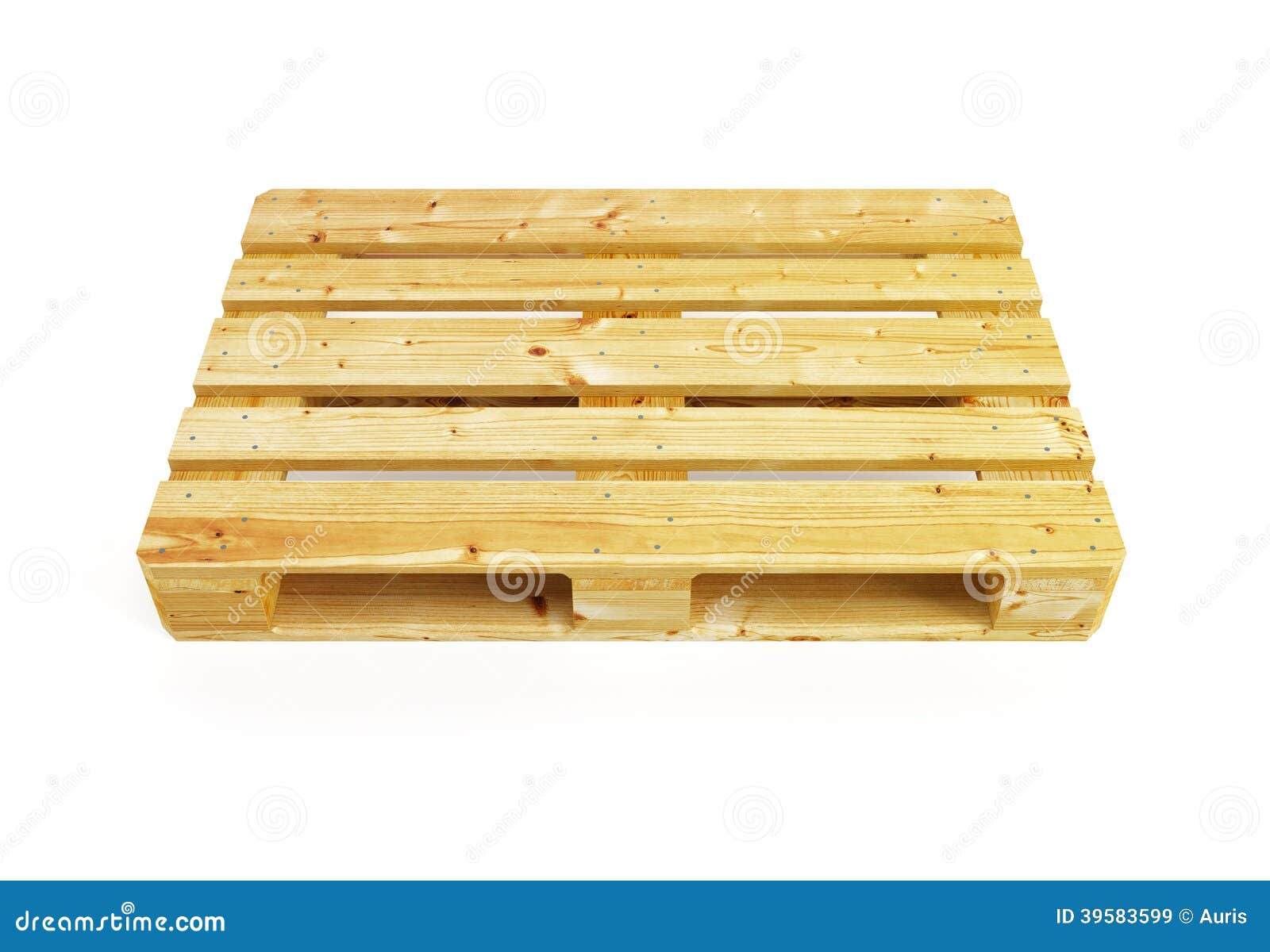 Wooden pallet stock image. Image of delivering, warehouse - 39583599