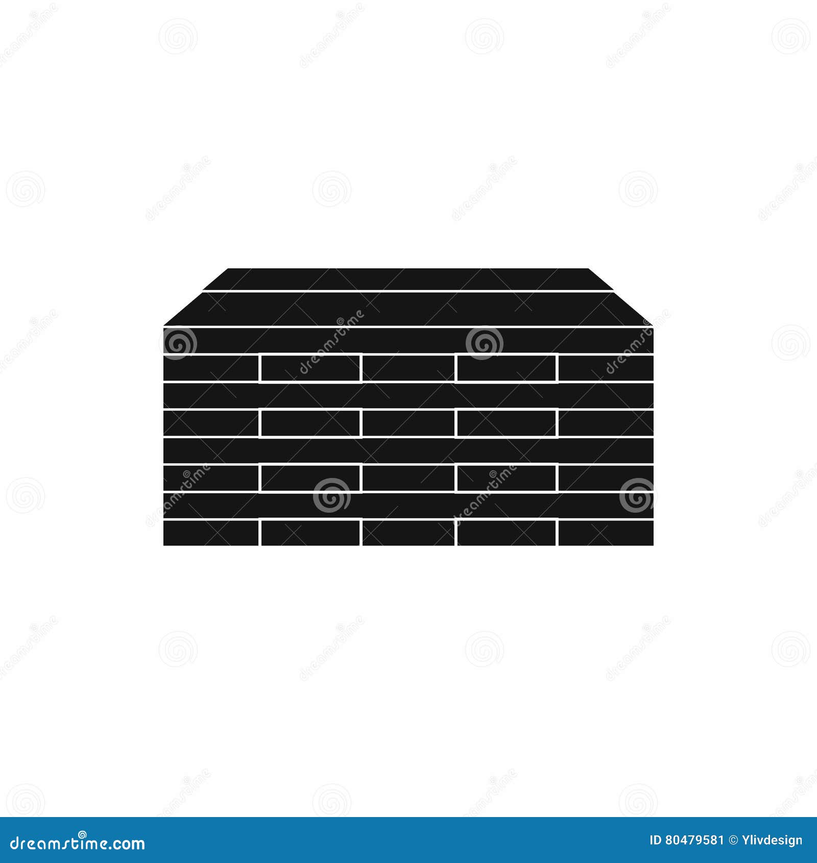 Wooden Pallets Icon, Simple Style Stock Vector - Illustration of ...