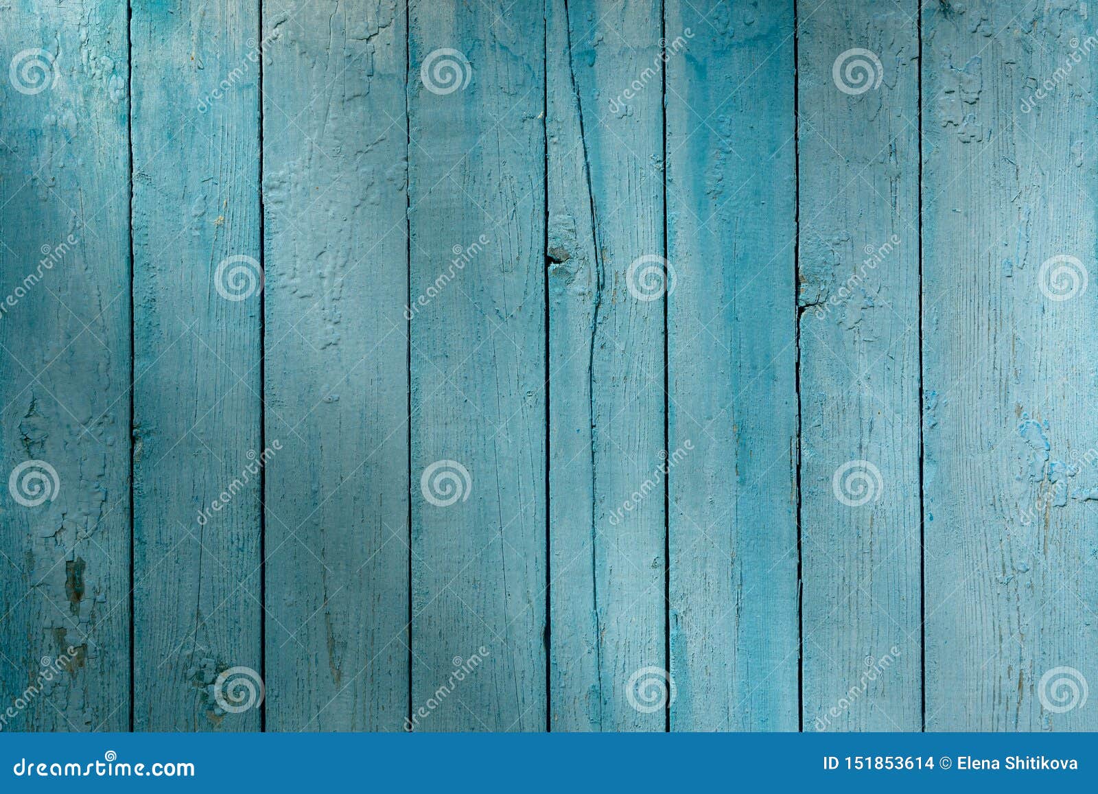 The Wooden Panel of the Boards Painted in Blue Stock Photo - Image of ...