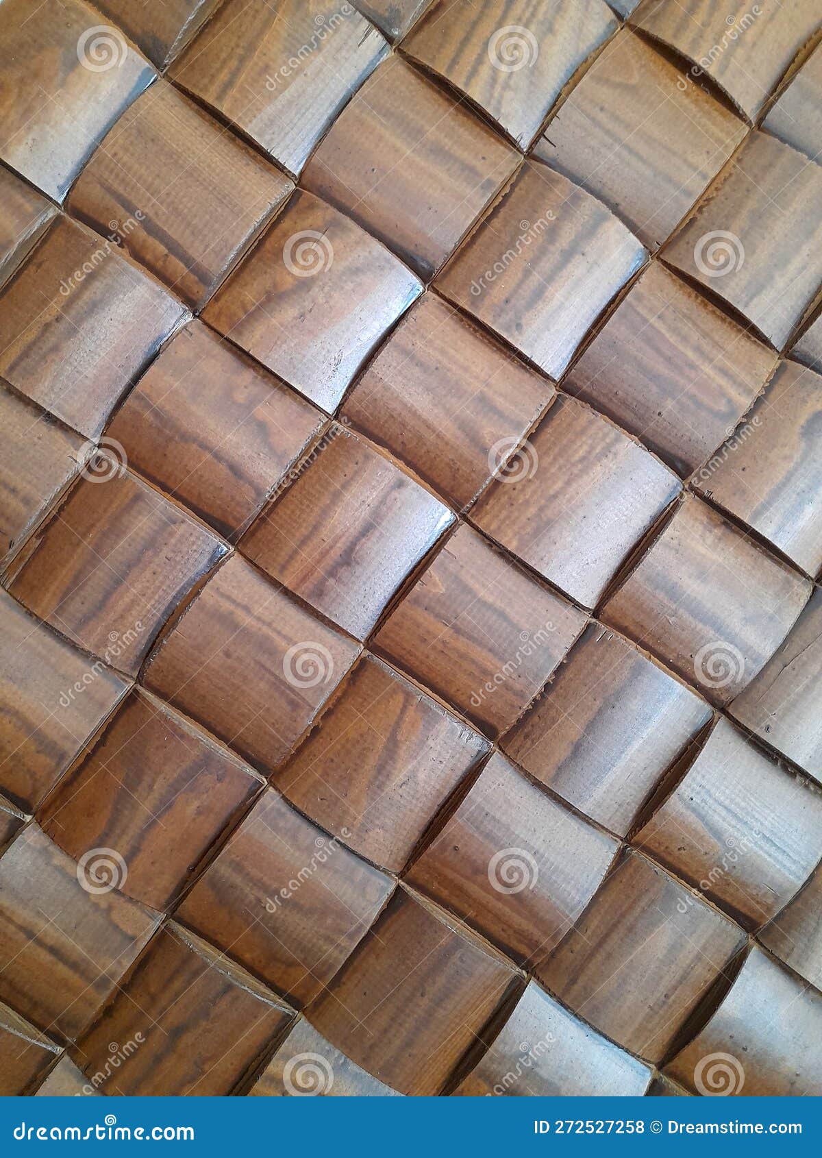 Wooden Panel. Woven Wood Panel Stock Photo - Image of pattern, element ...