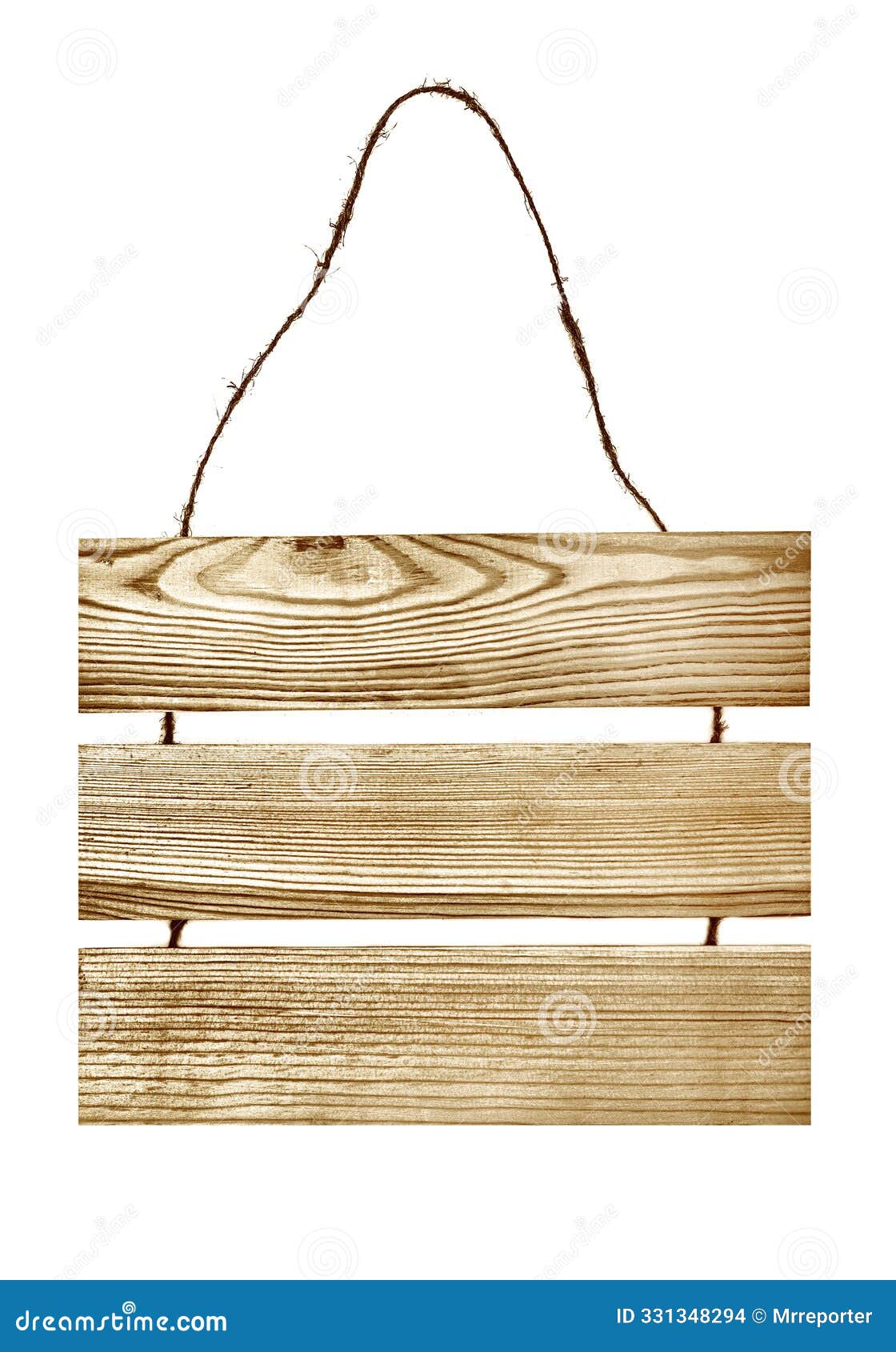 Wooden Panels Sign, Isolated Stock Photo - Image of direction, cord ...