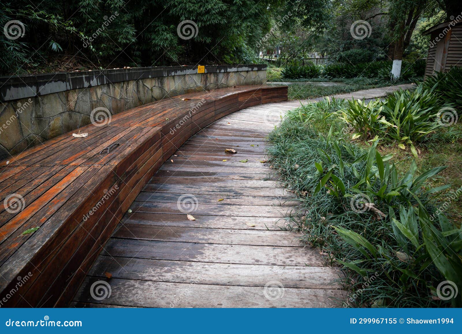 Wooden path stock image. Image of effect, plank, concept - 299967155