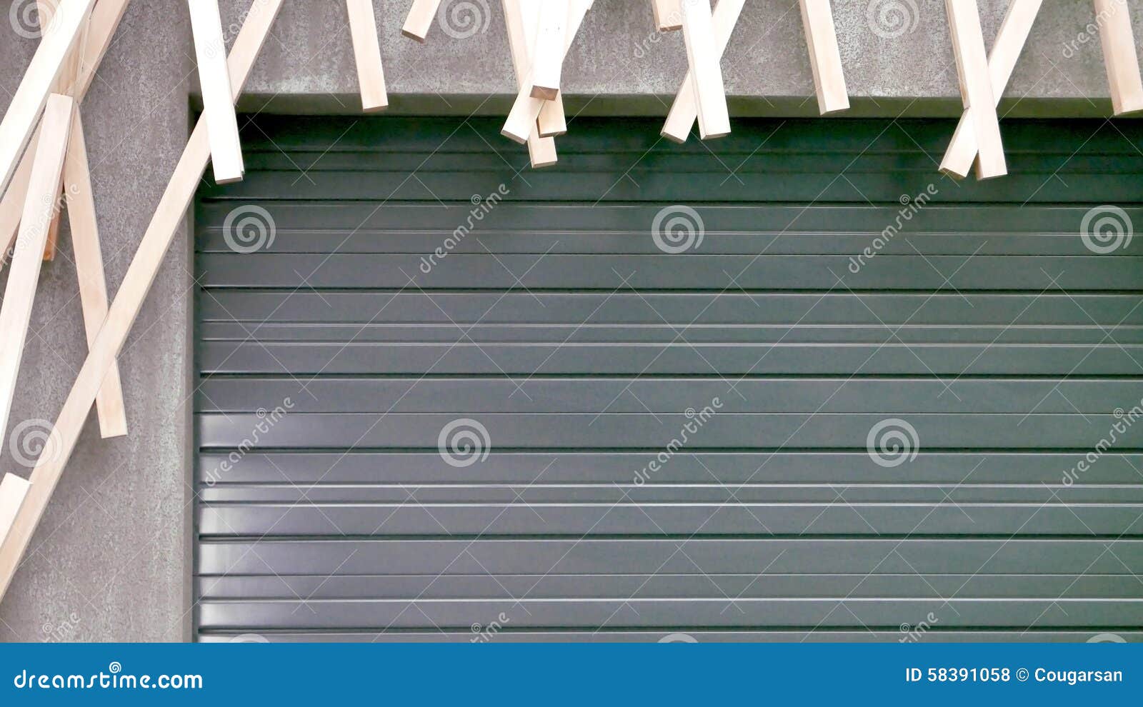 Wooden Pattern on External Building Stock Photo - Image of pattern ...