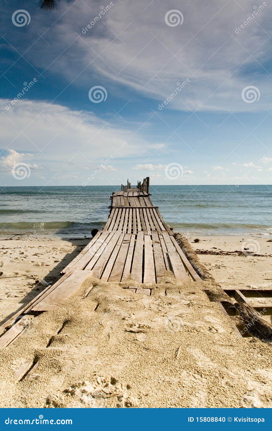 Wooden peer stock photo. Image of bridge, beautiful, wooden - 15808840