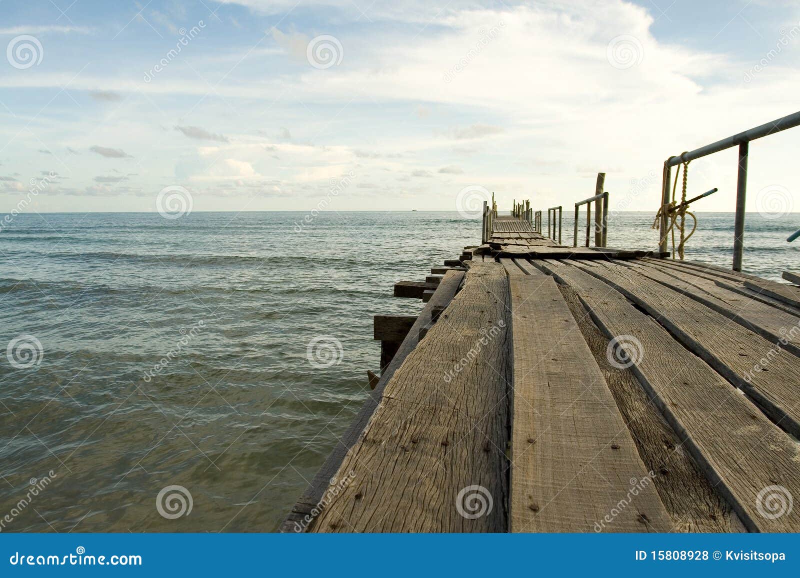 Wooden peer stock photo. Image of kood, seascape, landscape - 15808928