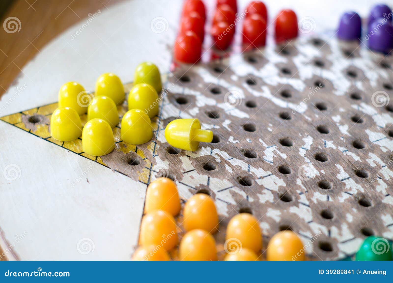 Wooden peg solitaire board stock image. Image of holes - 39289841